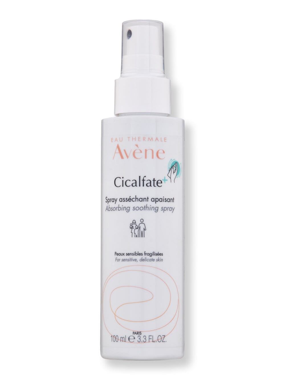 Avene Cicalfate+ Absorbing Soothing Spray 3.3 fl oz 100 ml