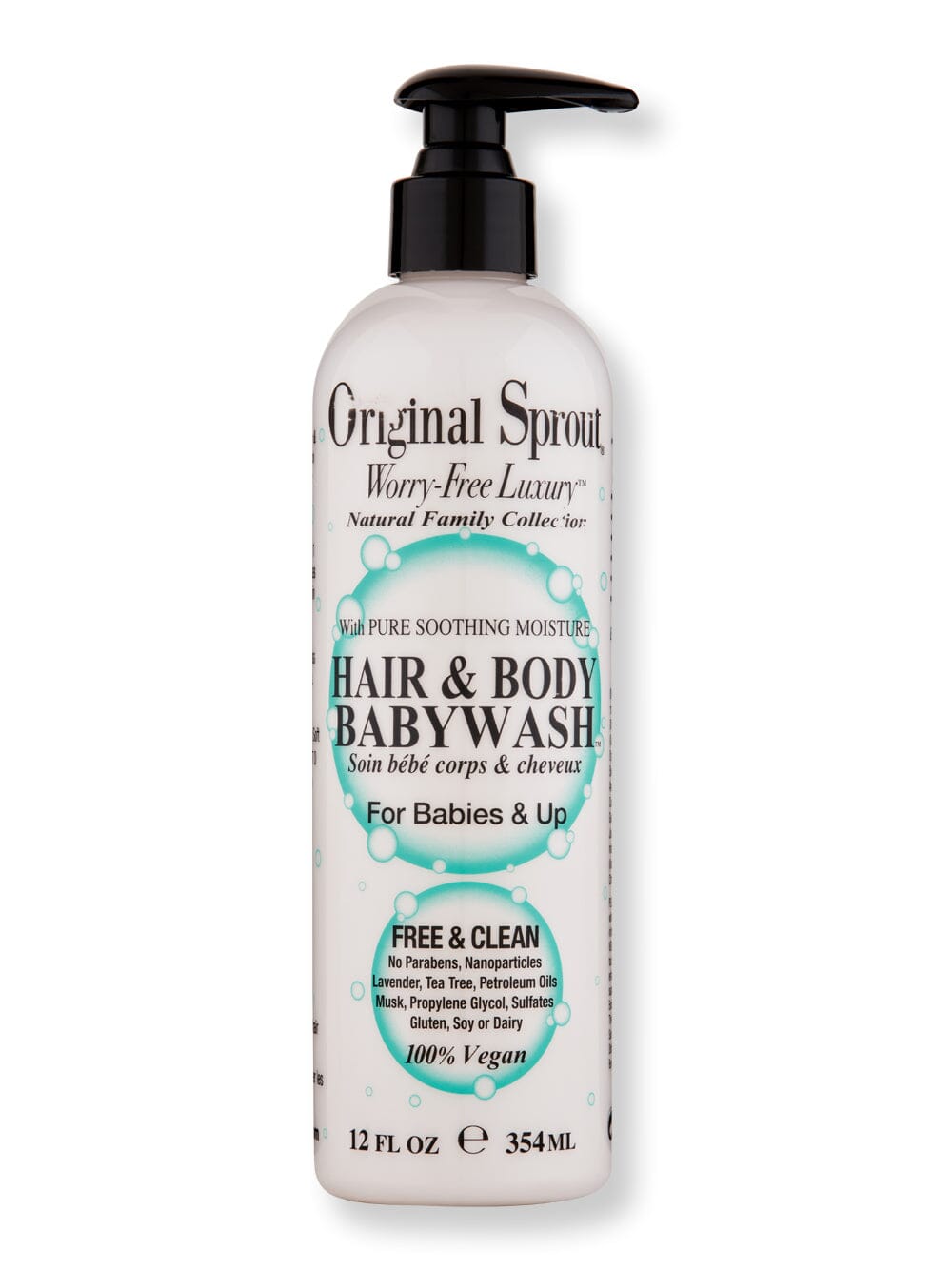 Original Sprout Hair & Body Baby Wash 12 oz