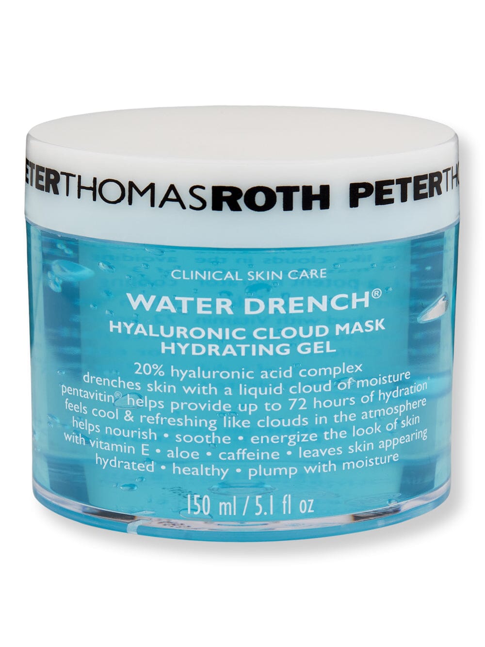 Peter Thomas Roth Water Drench Hyaluronic Cloud Mask Hydrating Gel 5.1