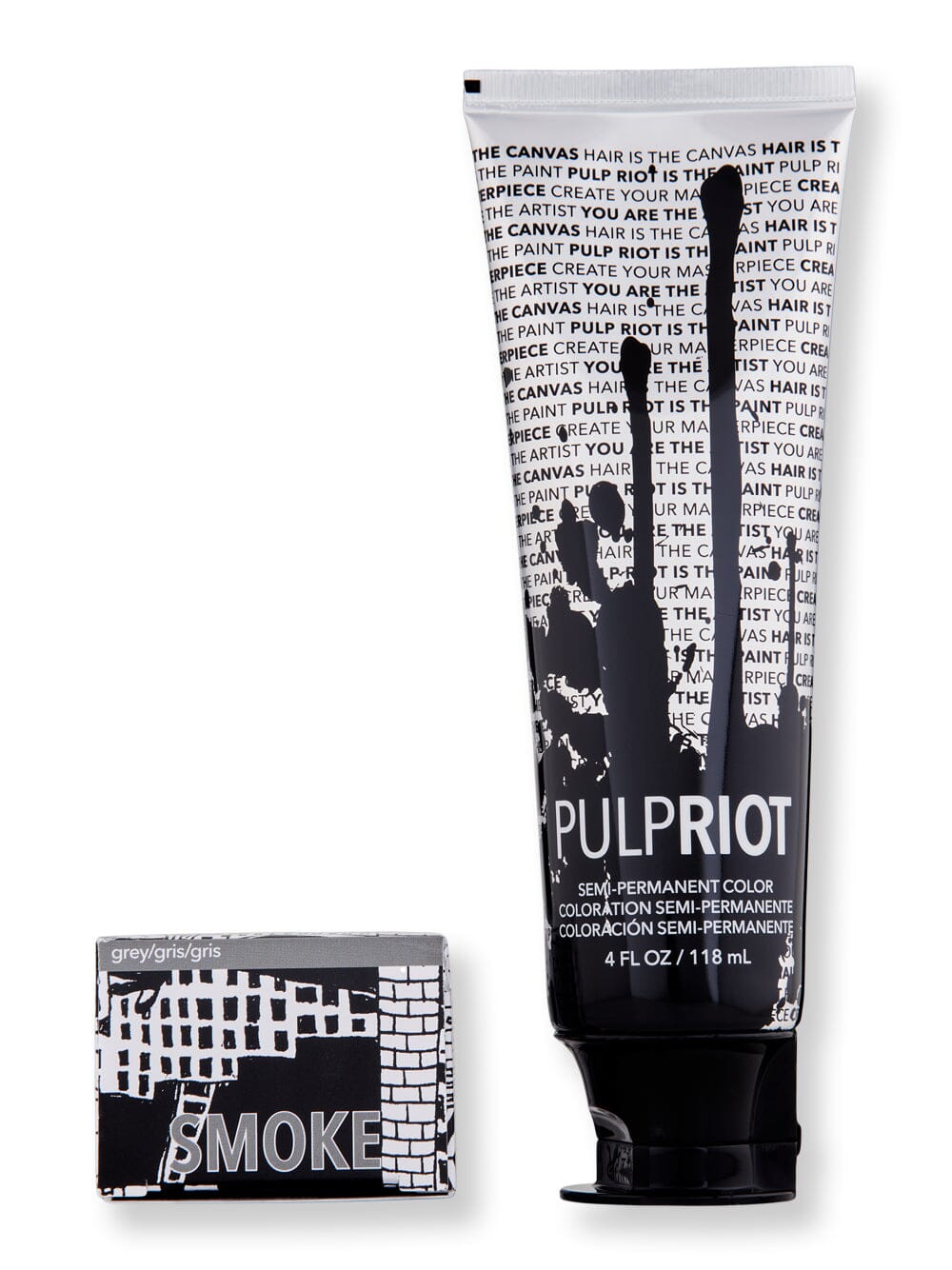 Pulp Riot Semi-Permanent Haircolor 4 oz Smoke